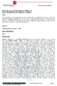 El Precio de una NOTA SIMPLE《 Registro de la Propiedad