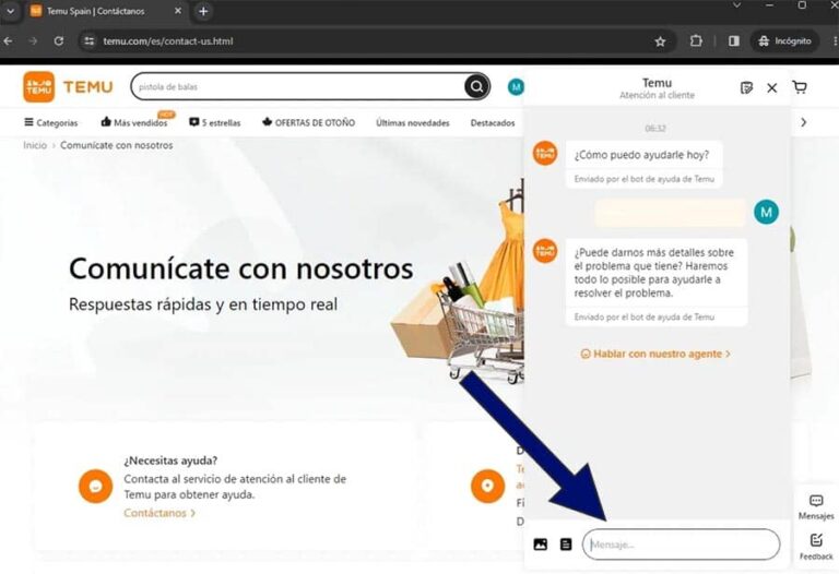 Atención al cliente TEMU 《 Teléfono Gratis